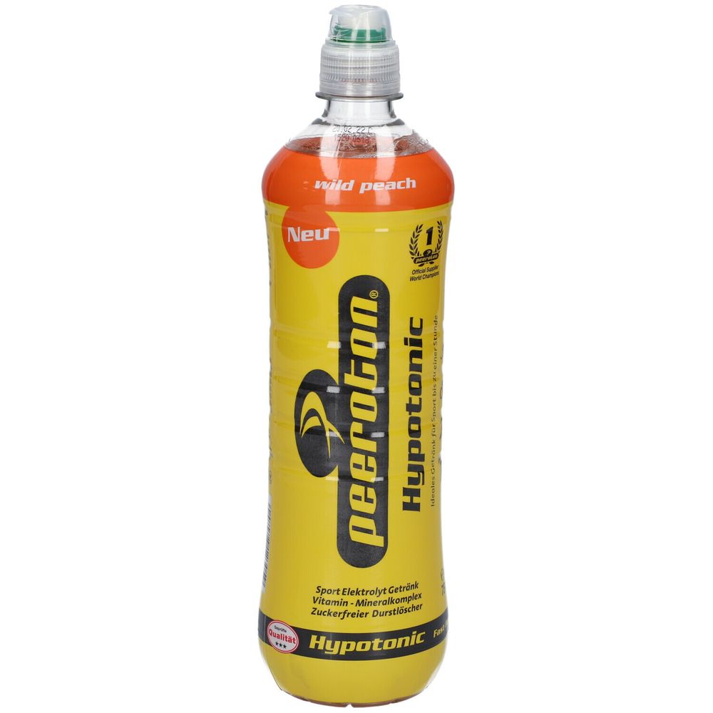 peeroton® Hypotonic Sports Drink, Wild Peach 750 ml - shop-apotheke.com
