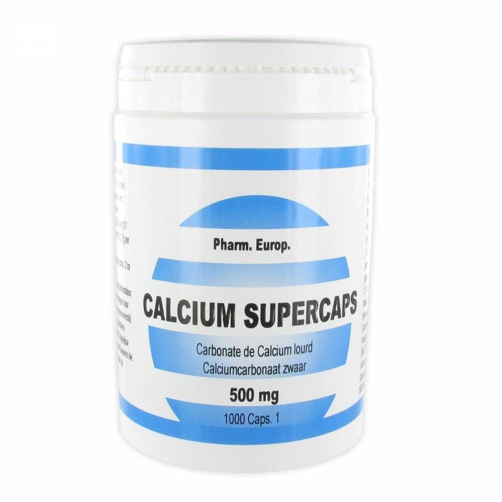 Calcium Carb. Supercaps 500Mg 1000 pz | Redcare