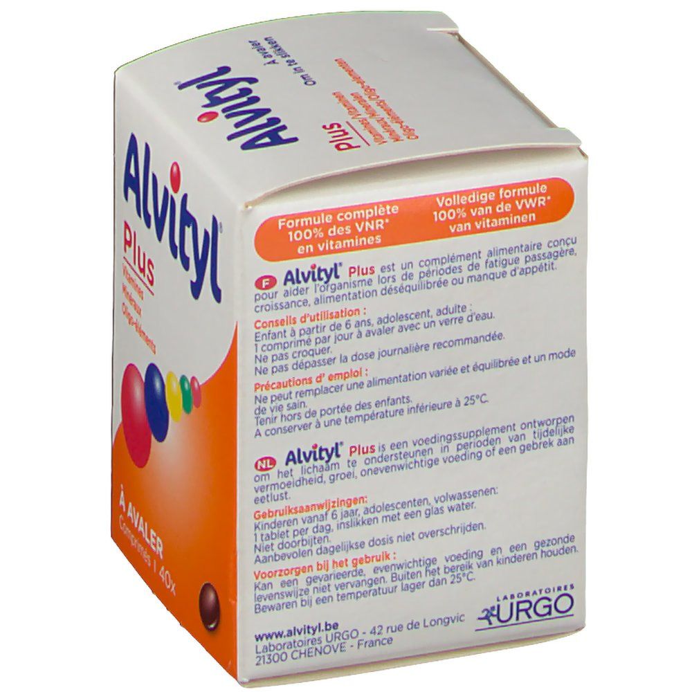 Alvityl Plus 40 pz | Redcare