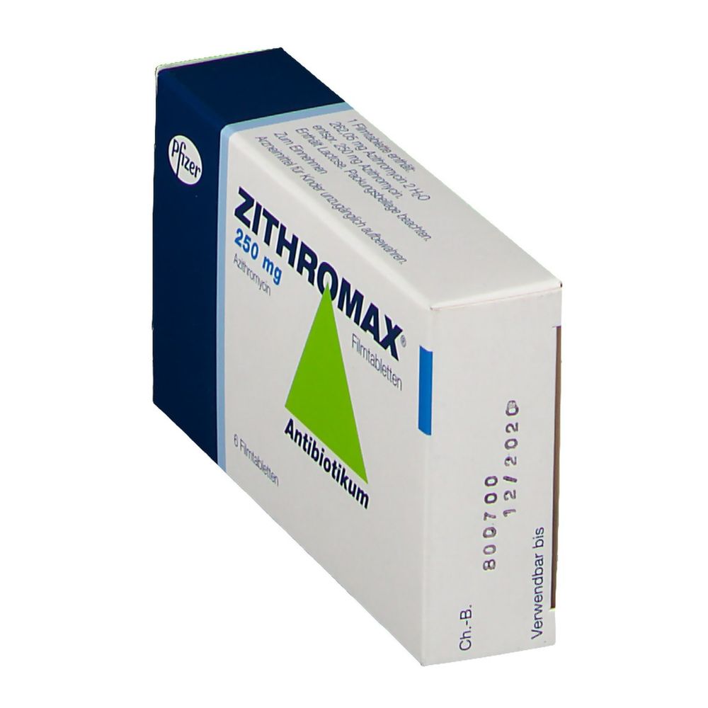 ZITHROMAX® 250 mg 6 St - shop-apotheke.com