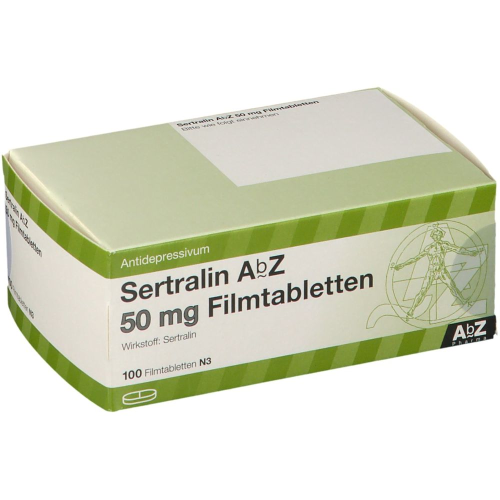 Sertralin AbZ 50 mg 100 St - shop-apotheke.com