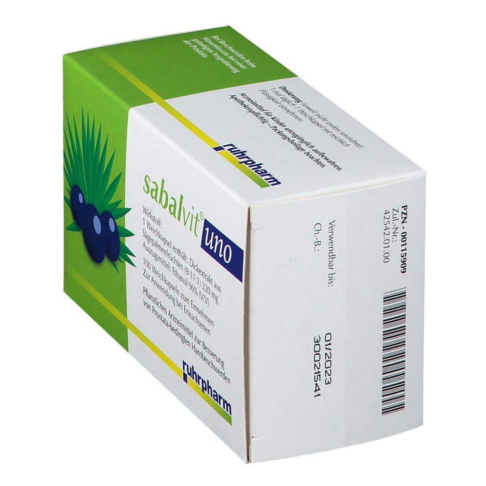 Sabalvit Uno Kapseln 100 St - shop-apotheke.com