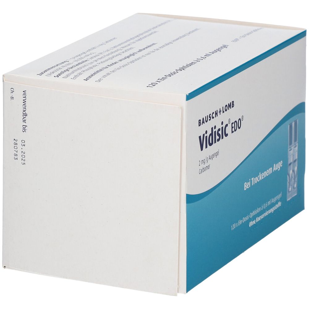 Vidisic® EDO® Augengel 120x0,6 ml - shop-apotheke.com