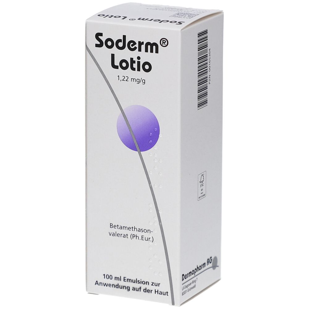 Soderm® Lotio 1,22 mg/g 100 ml - shop-apotheke.com