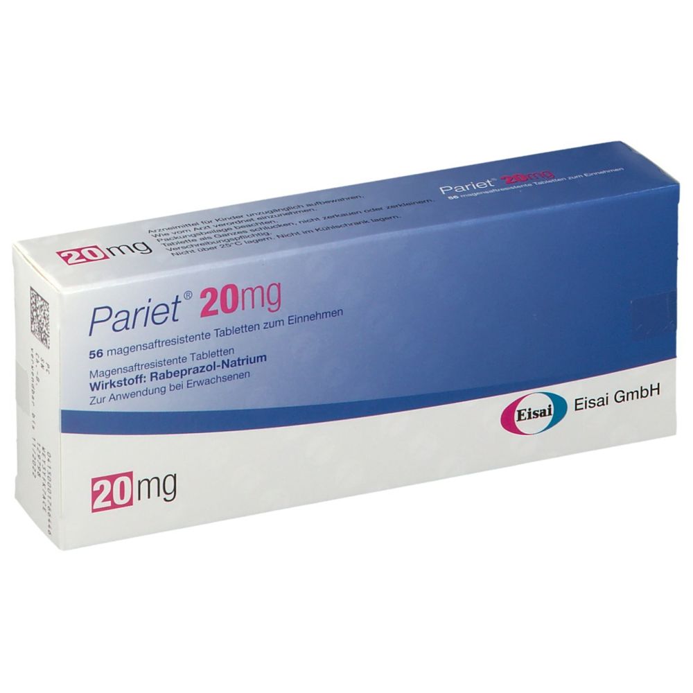 Pariet® 20 mg 56 St - shop-apotheke.com