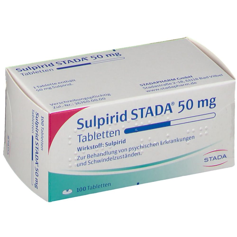 Sulpirid STADA® 50 mg 100 St - shop-apotheke.com