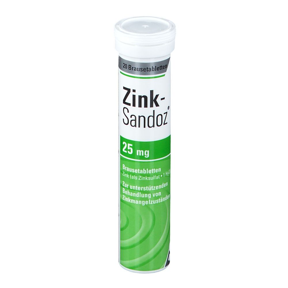 Zink-Sandoz® 25 mg 20 St - shop-apotheke.com