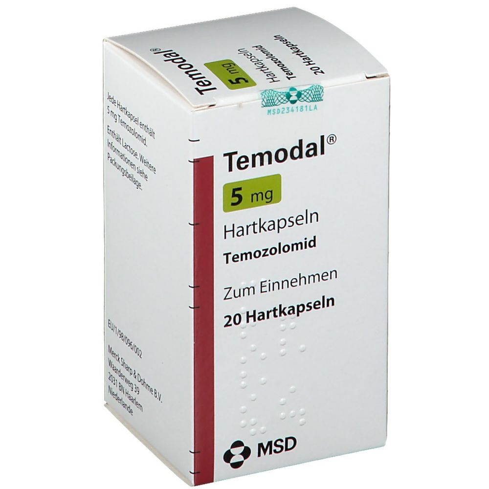 Temodal® 5 mg 20 St - shop-apotheke.com
