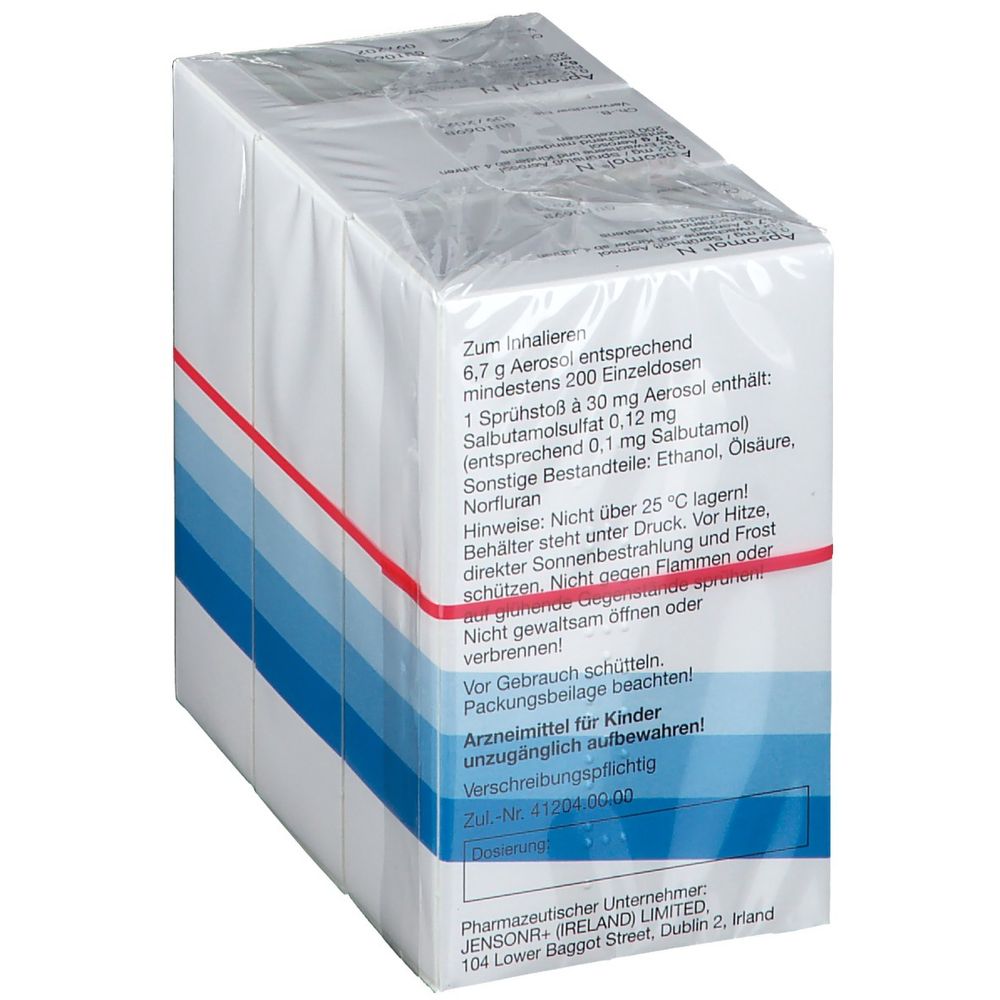 Apsomol® N 0,12 mg/Sprühstoß 3 St - shop-apotheke.com