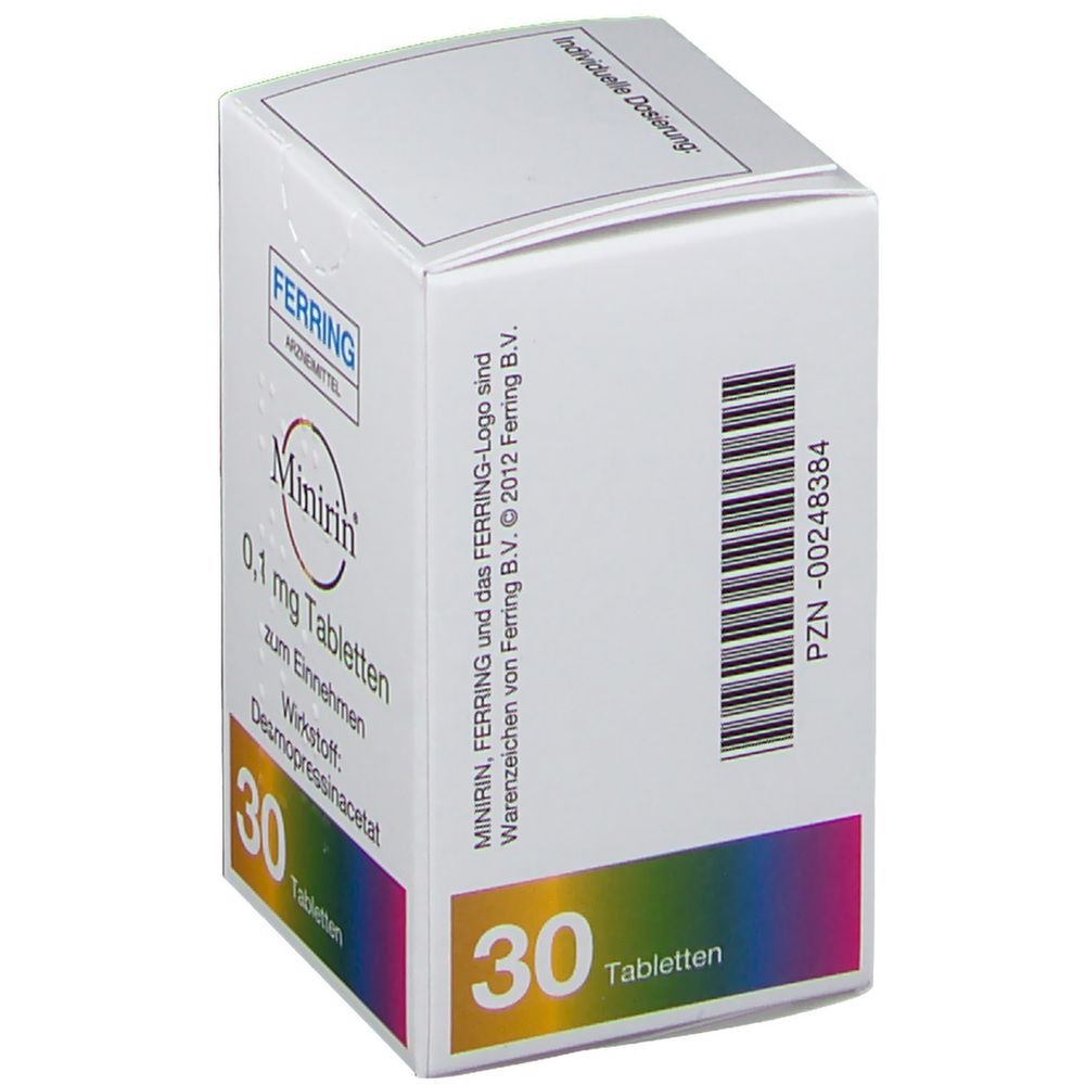 Minirin® 0,1 mg 30 St - shop-apotheke.com