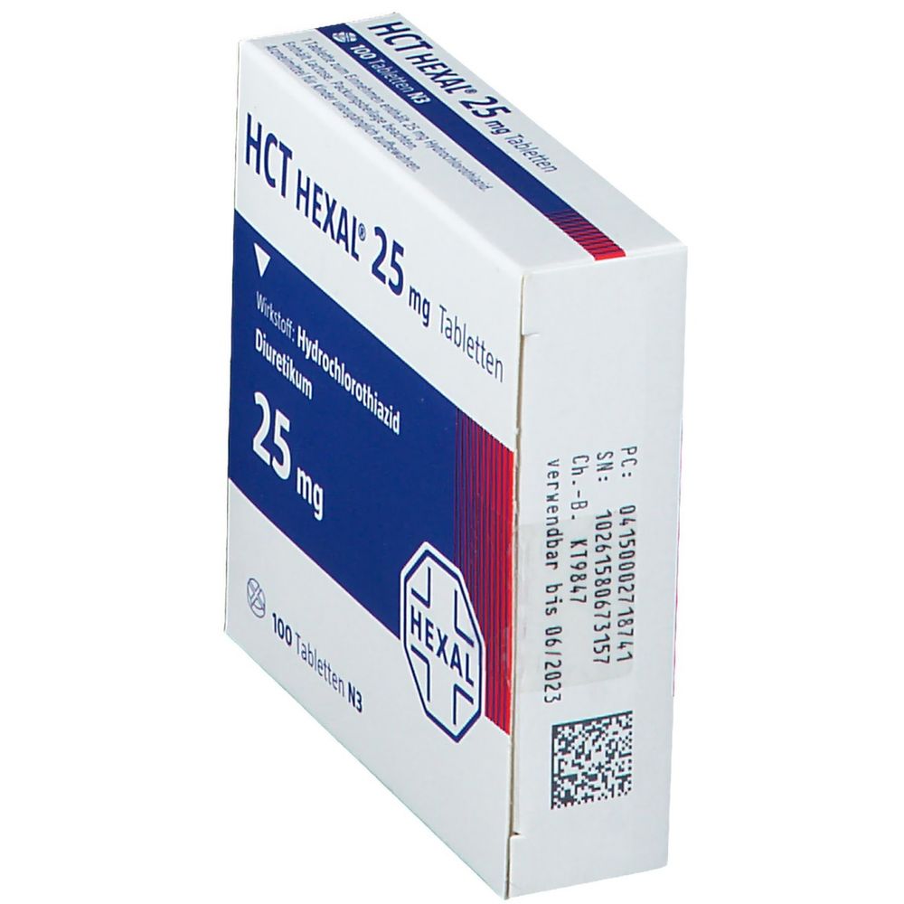 HCT HEXAL® 25 mg 100 St - shop-apotheke.com