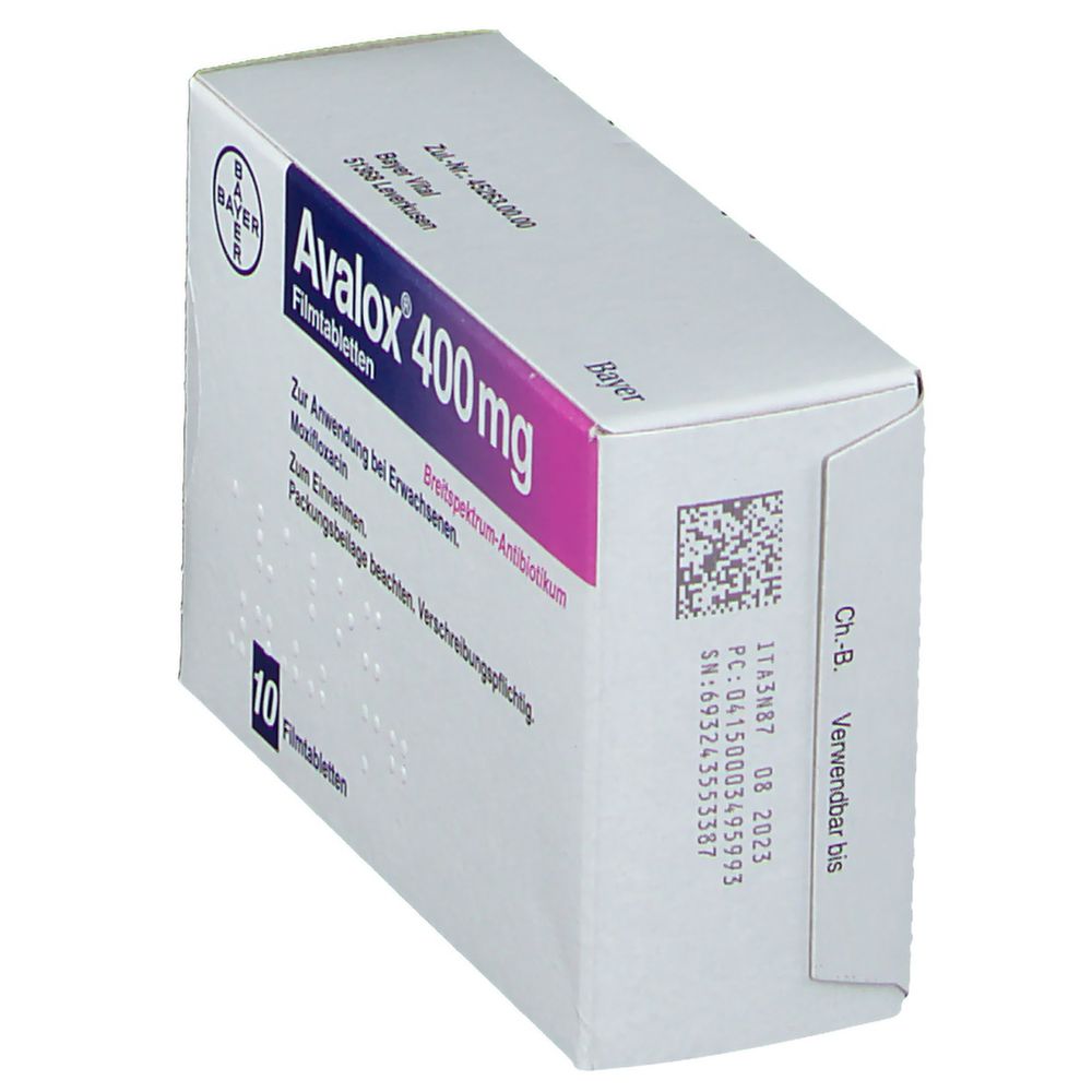 Avalox® 400 mg 10 St - shop-apotheke.com