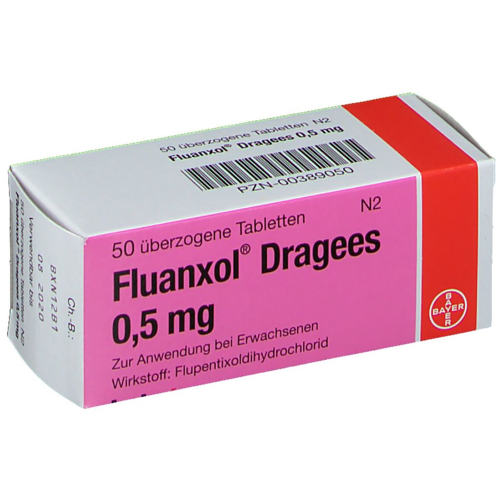 Fluanxol® Dragees 0,5 mg 50 St - shop-apotheke.com