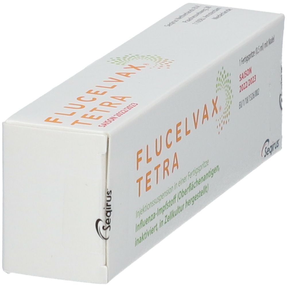 FLUCELVAX Tetra 2022/2023 Inj.-Susp.F-Spr.m.Kanüle 0,5 ml - shop ...
