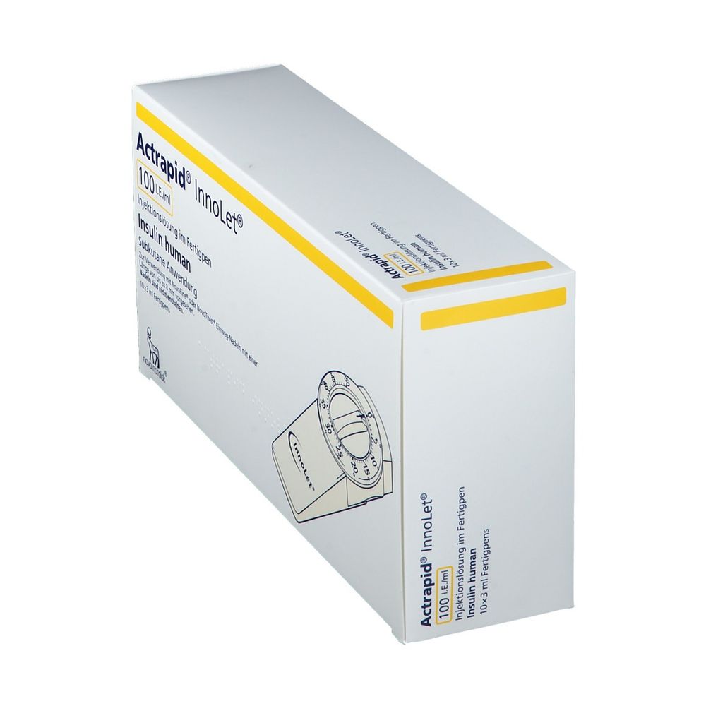 Actrapid® InnoLet® 100 I.E./ml 10x3 ml - shop-apotheke.com