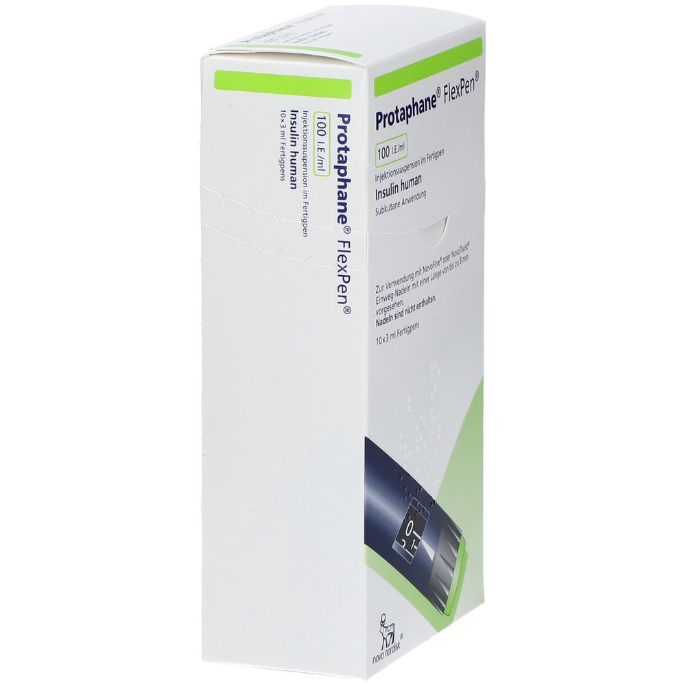 Protaphane® FlexPen® 100 I.E./ml 10x3 ml - shop-apotheke.com