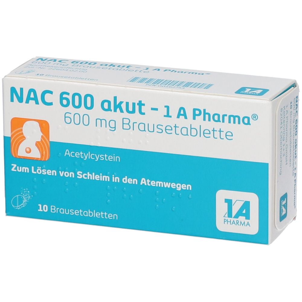 NAC 600 akut - 1A Pharma® 10 St - shop-apotheke.com