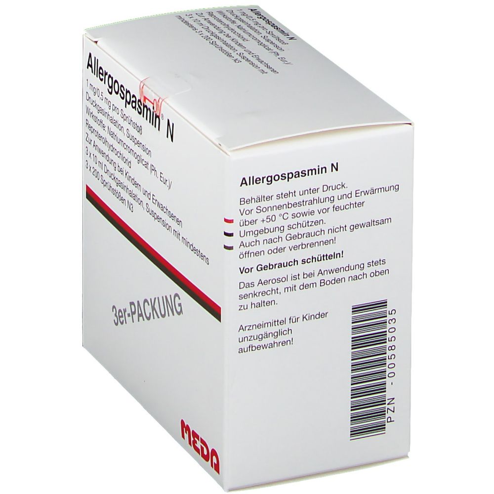 Allergospasmin® N 1 mg/0,5 mg pro Sprühstoß 3x10 ml - shop-apotheke.com