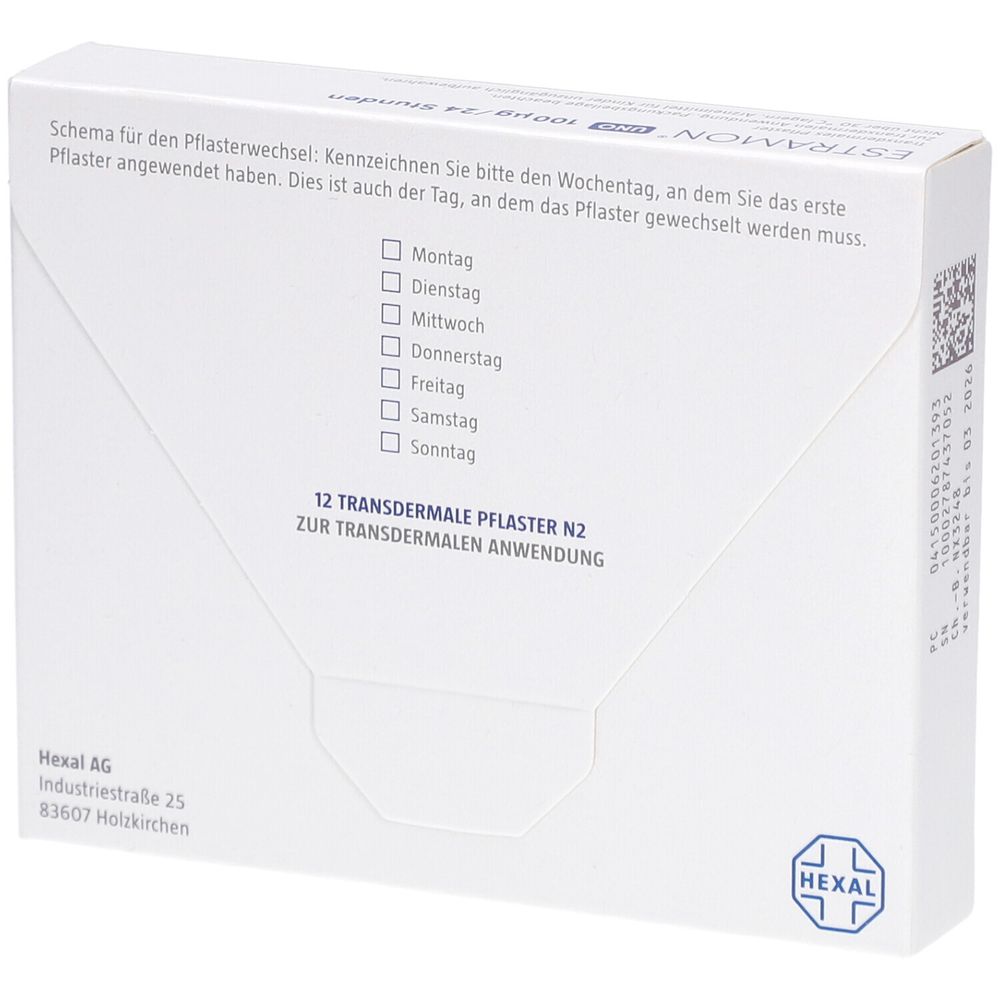ESTRAMON® UNO 100 µg/24 Stunden 12 St - shop-apotheke.com