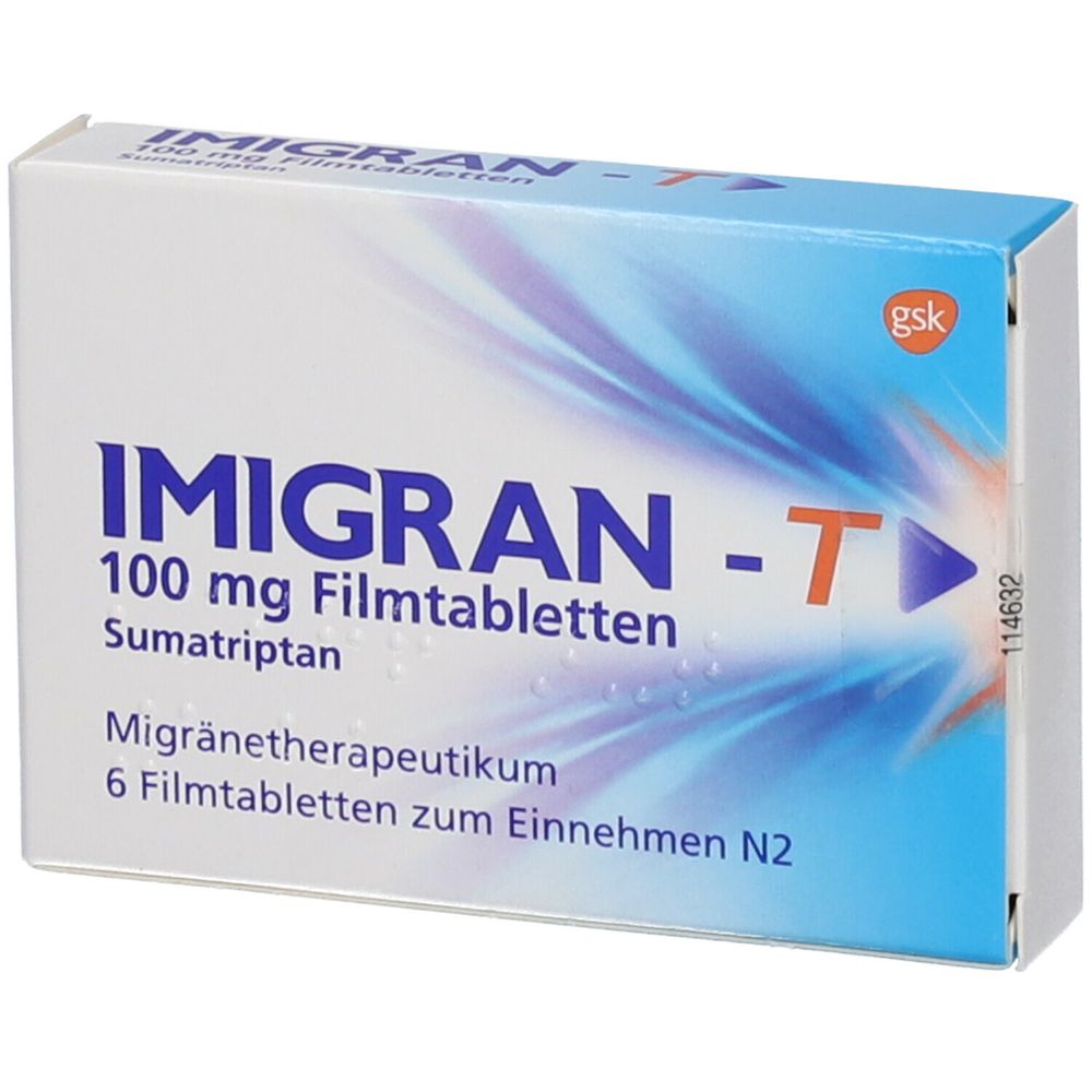 IMIGRAN - T 100 mg 6 St - shop-apotheke.com