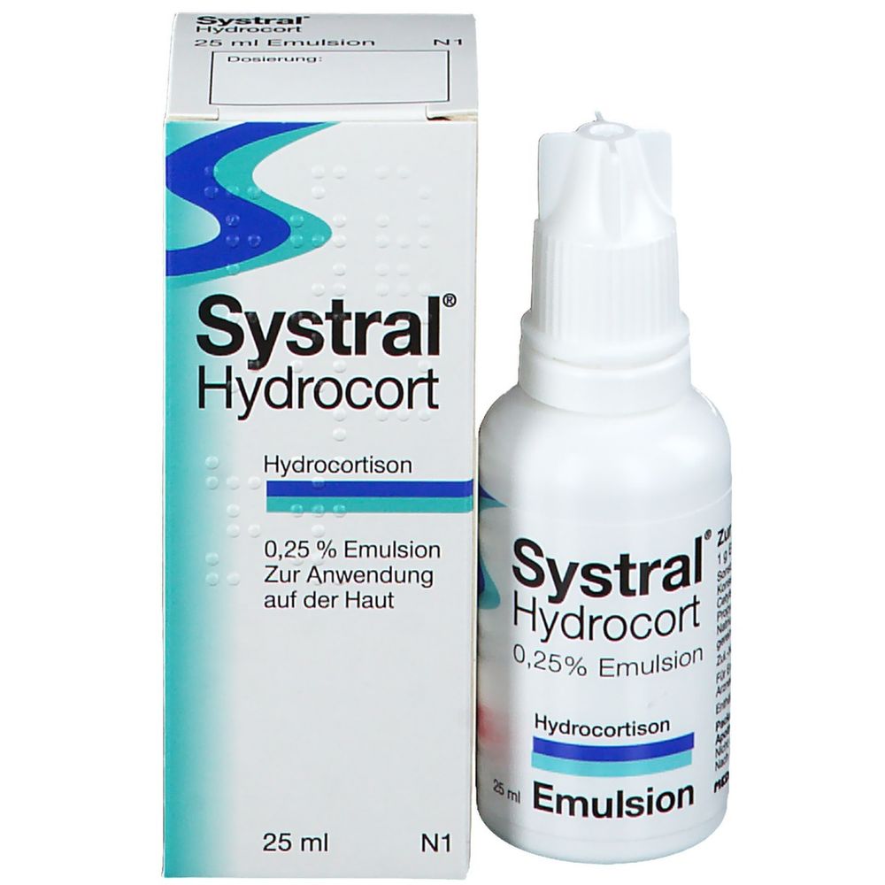 Systral® Hydrocort 0,25% Emulsion 25 ml - shop-apotheke.com