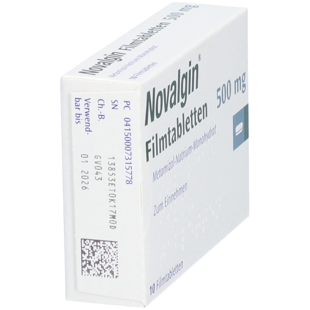 Novalgin® 500 mg 10 St - shop-apotheke.com