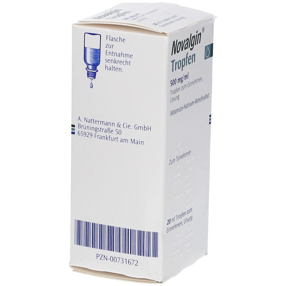 Novalgin® Tropfen 500 mg/ml 20 ml - shop-apotheke.com