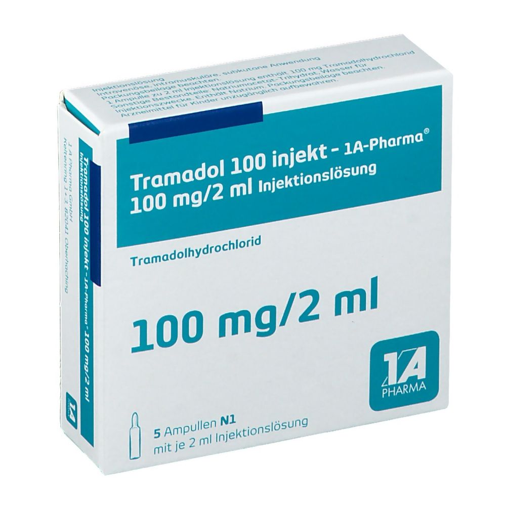 Tramadol 100 injekt - 1 A Pharma® 5 St - shop-apotheke.com