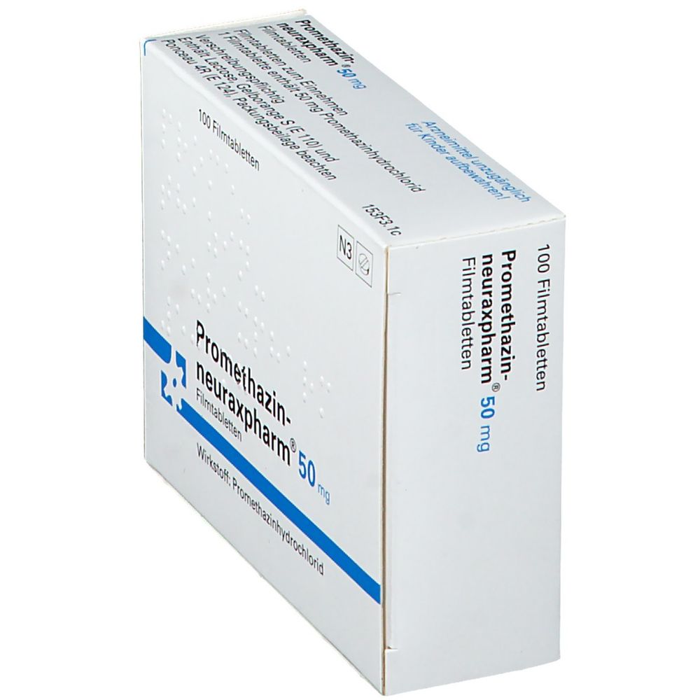 Promethazin-neuraxpharm® 50 mg 100 St - shop-apotheke.com