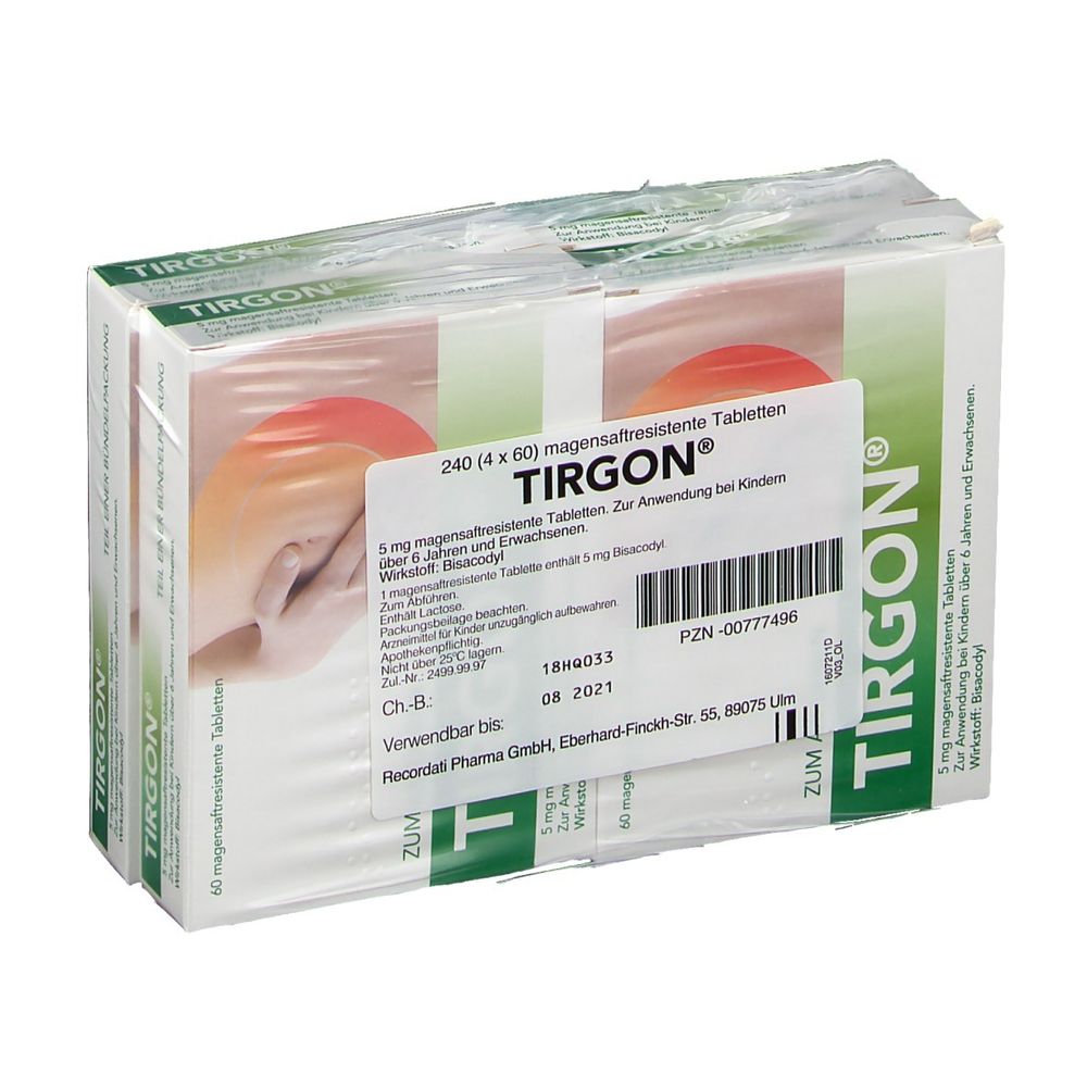 Tirgon® 5 mg Tabletten 240 St - shop-apotheke.com