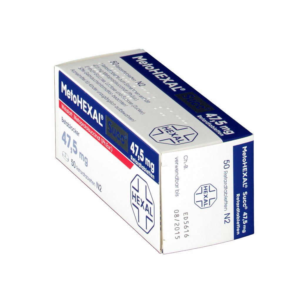 MetoHEXAL® Succ® 47,5 mg 50 St - shop-apotheke.com