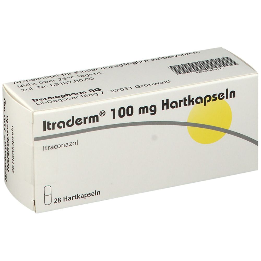 Itraderm 100 mg 28 St - shop-apotheke.com