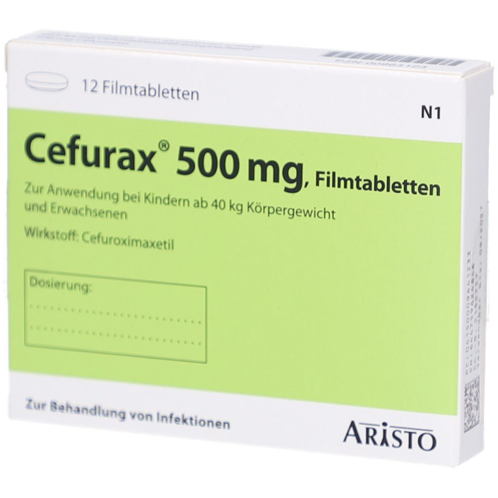 Cefurax® 500 mg 12 St - shop-apotheke.com