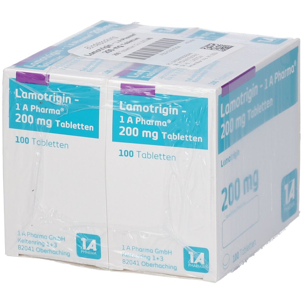 Lamotrigin - 1 A Pharma® 200 mg 200 St - shop-apotheke.com