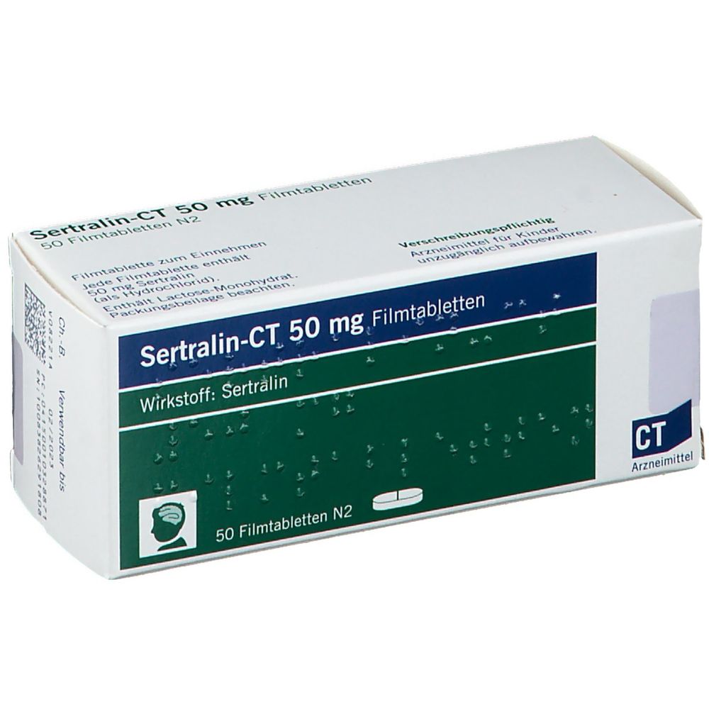 Sertralin-CT 50 mg 50 St - shop-apotheke.com
