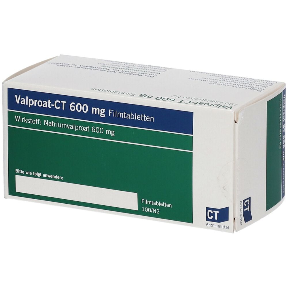 Valproat-CT 600 mg 100 St - shop-apotheke.com