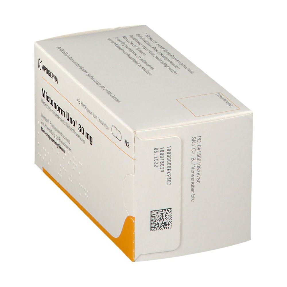 Mictonorm® Uno 30 mg 49 St - shop-apotheke.com