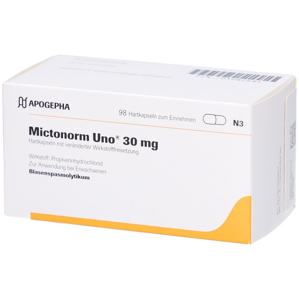 Mictonorm® Uno 30 mg 98 St - shop-apotheke.com