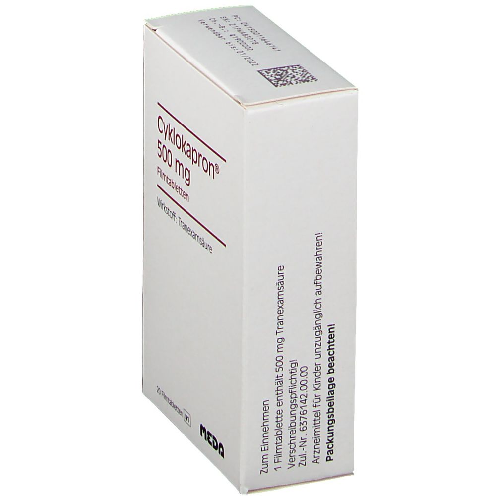 Cyklokapron® 500 mg 20 St - shop-apotheke.com