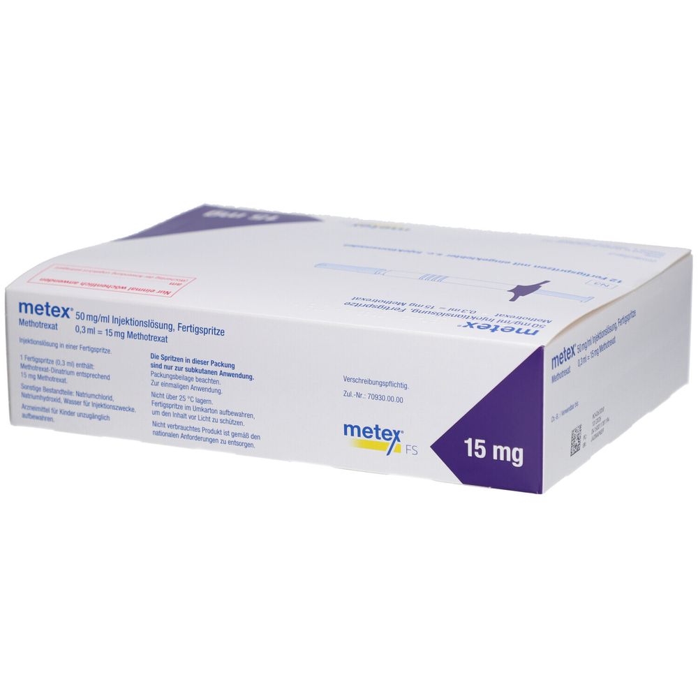 metex® FS 15 mg 12 St - shop-apotheke.com