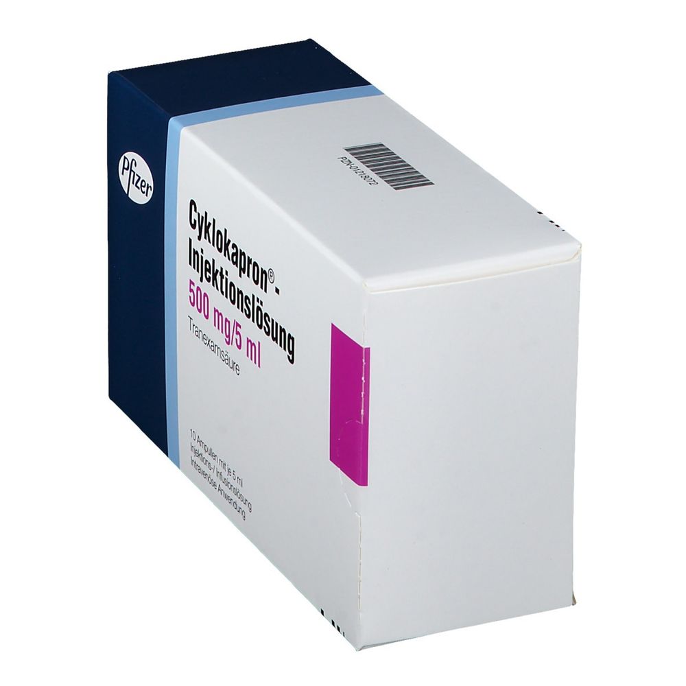 Cyklokapron®- Injektionslösung 500 mg/5 ml 10x5 ml - shop-apotheke.com