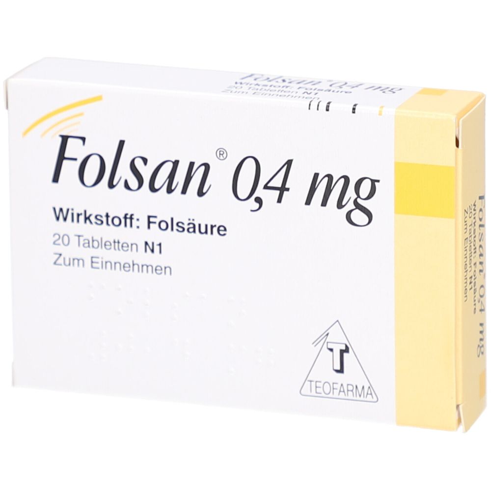 Folsan® 0,4 mg 20 St - shop-apotheke.com
