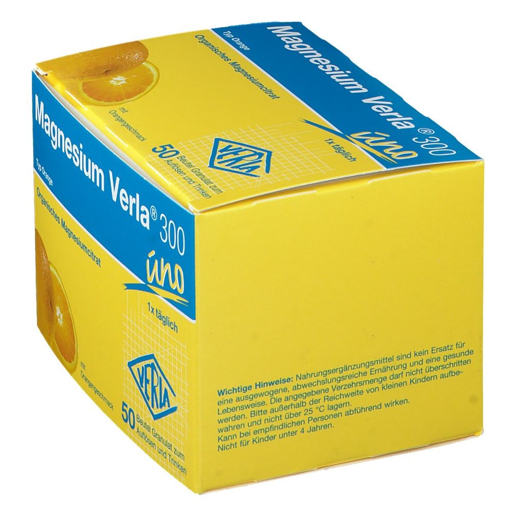 Magnesium Verla® 300 uno Orange 50 St - shop-apotheke.com