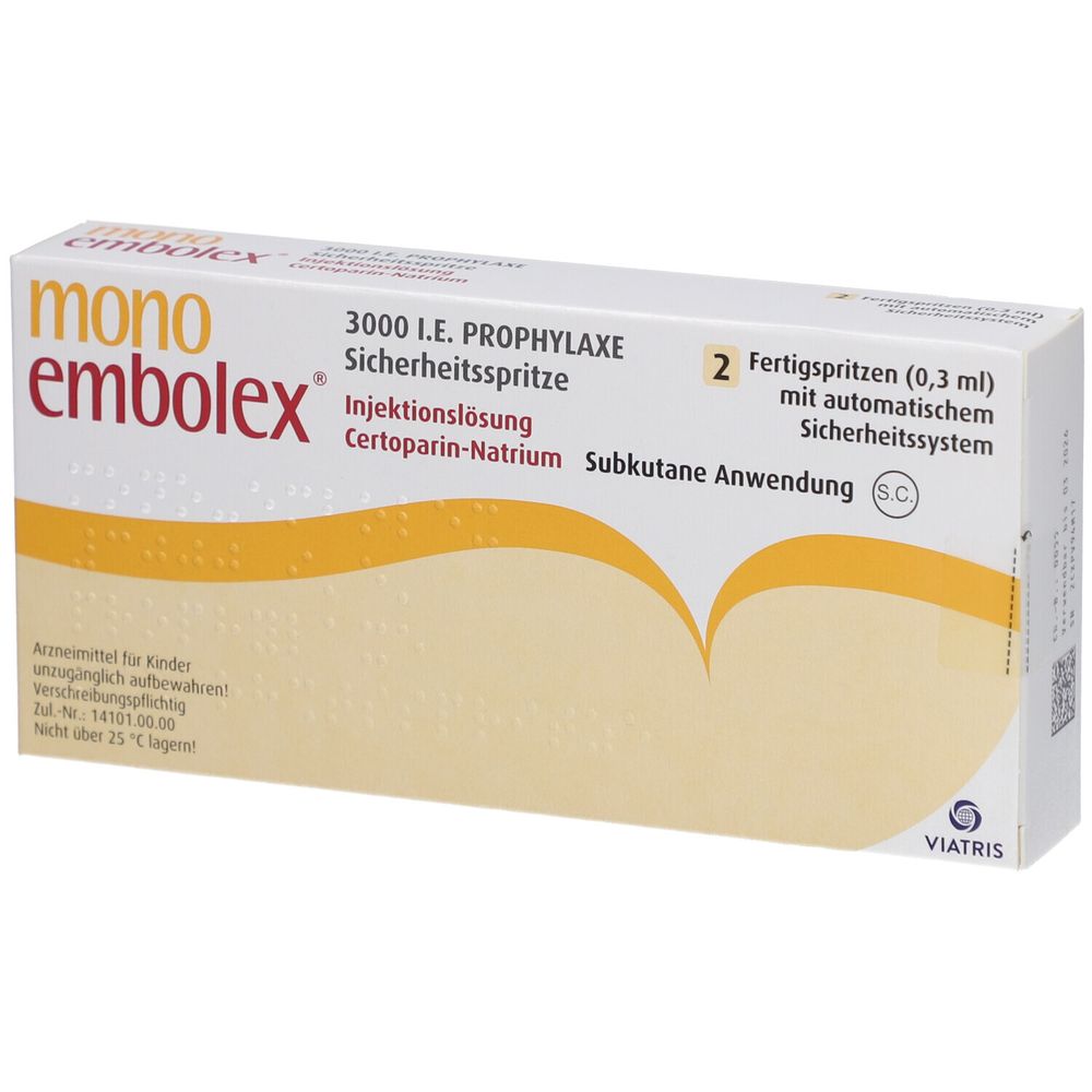 mono embolex® 3000 I.E. PROPHYLAXE 2 St - shop-apotheke.com