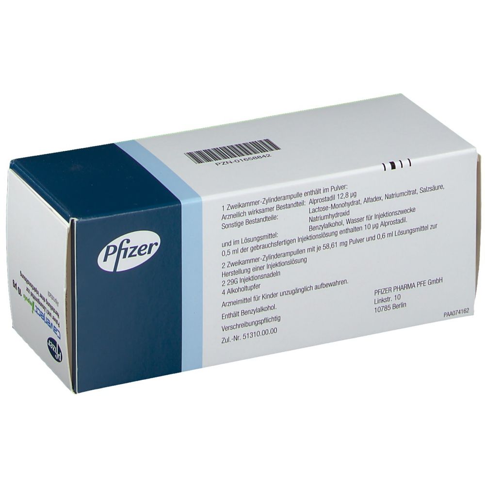Caverject® Impuls 10 µg 2 St - shop-apotheke.com