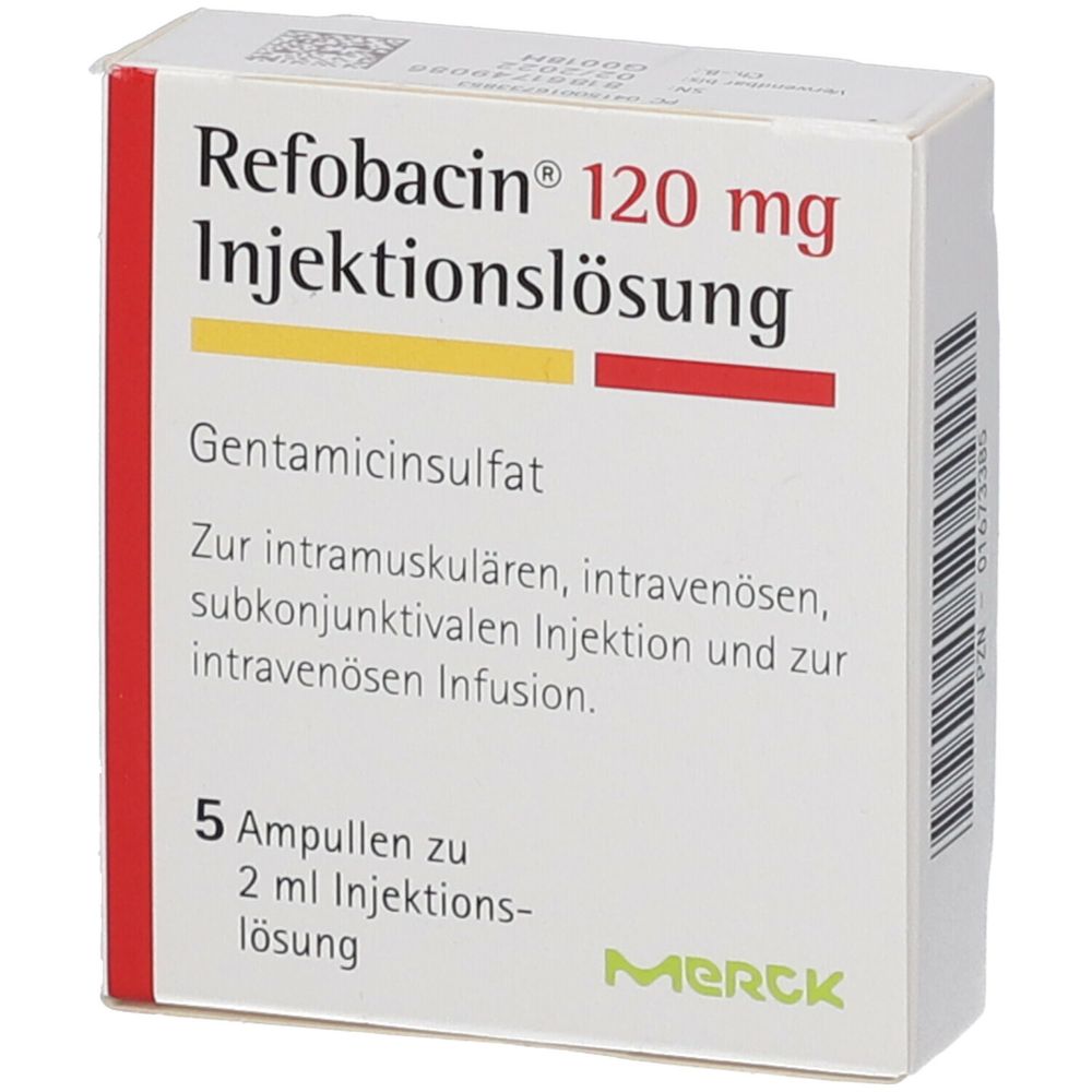 Refobacin® 120 mg 5x2 ml - shop-apotheke.com