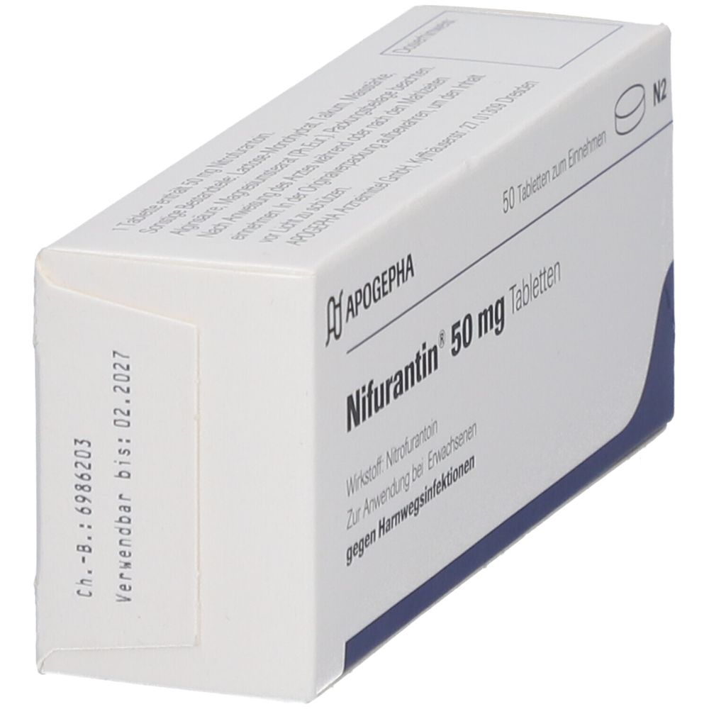 Nifurantin® 50 mg 50 St - shop-apotheke.com