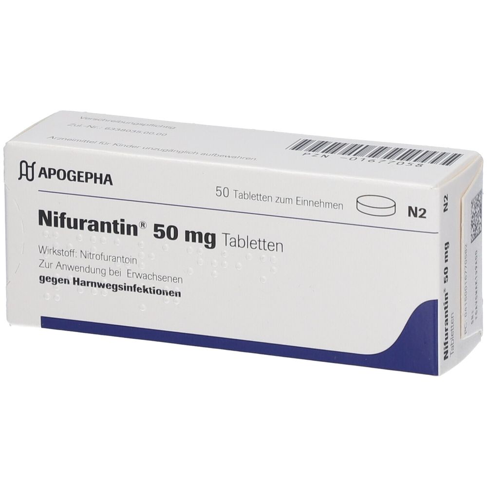 Nifurantin® 50 mg 50 St - shop-apotheke.com