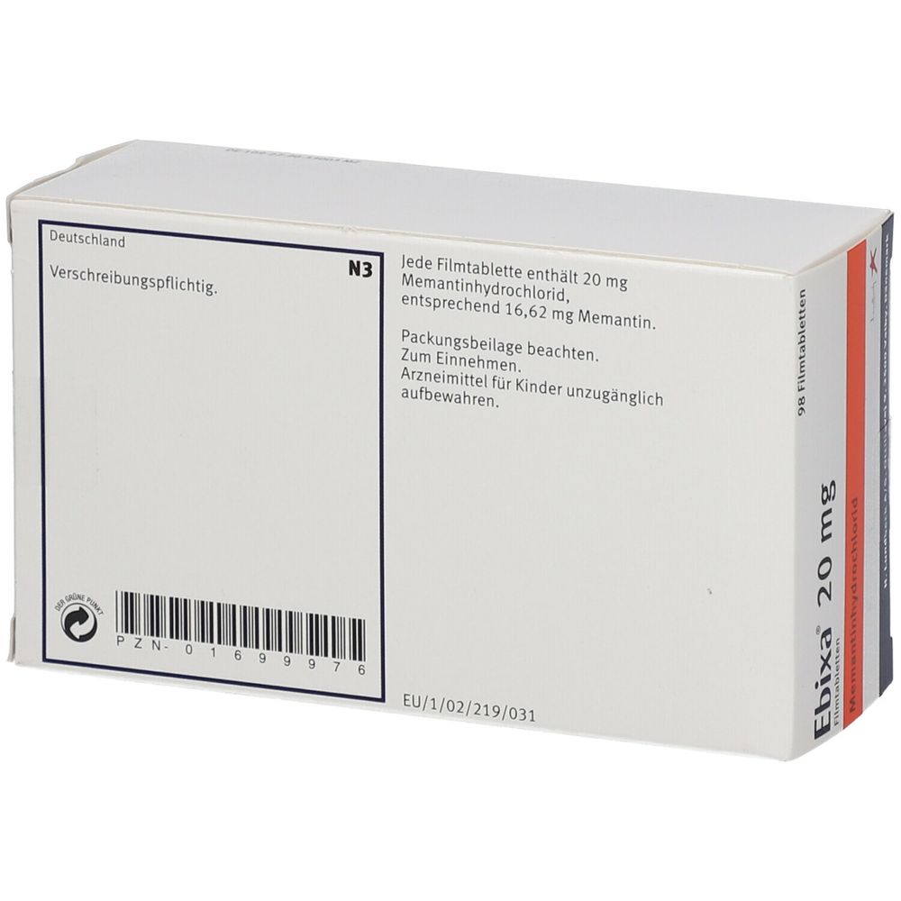 Ebixa® 20 mg 98 St - shop-apotheke.com