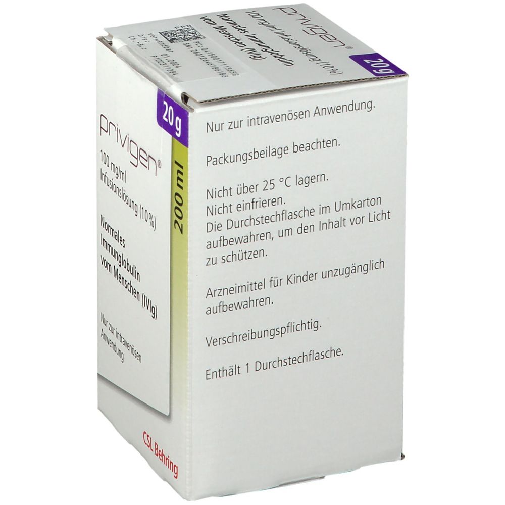 Privigen® 100 mg/ml 20 g 200 ml - shop-apotheke.com